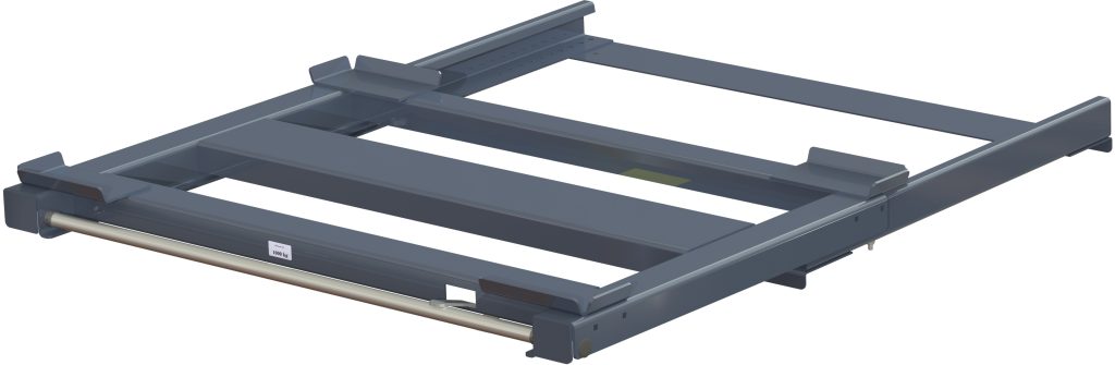 Pull-out unit for pallet rack with 70% extension ,1000 kg load capacity ...