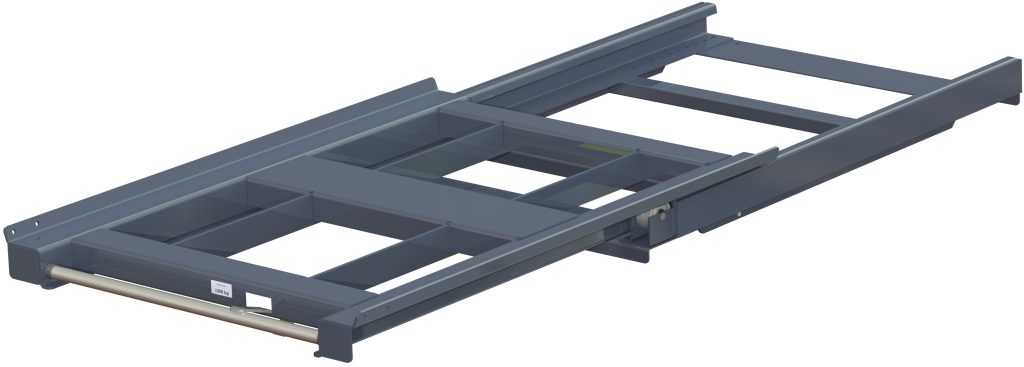Pull-out unit for pallet rack with 70% extension ,1200 kg load capacity ...