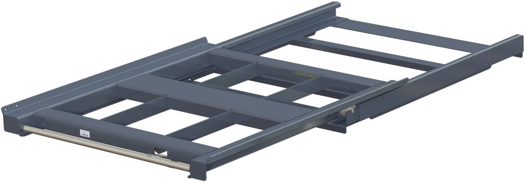 Pull-out unit for pallet rack with 70% extension ,1200 kg load capacity ...