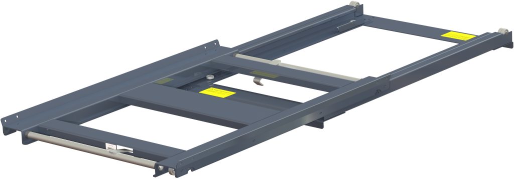 Pull-out unit for pallet rack with 70% extension, 600 kg load capacity ...