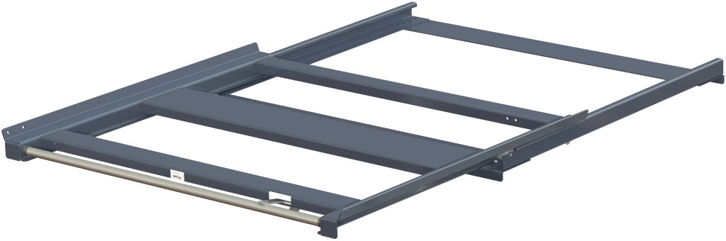 Pull-out unit for pallet rack with 70% extension ,600 kg load capacity ...
