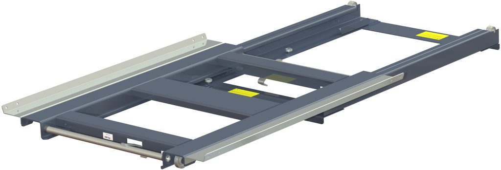 Pull-out unit for pallet rack with 70% extension, 800 kg load capacity ...