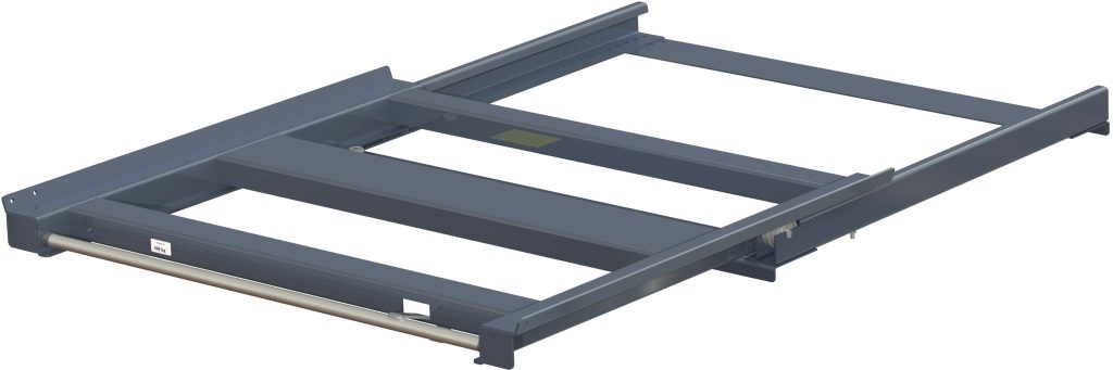 Pull-out unit for pallet rack with 70% extension ,800 kg load capacity ...