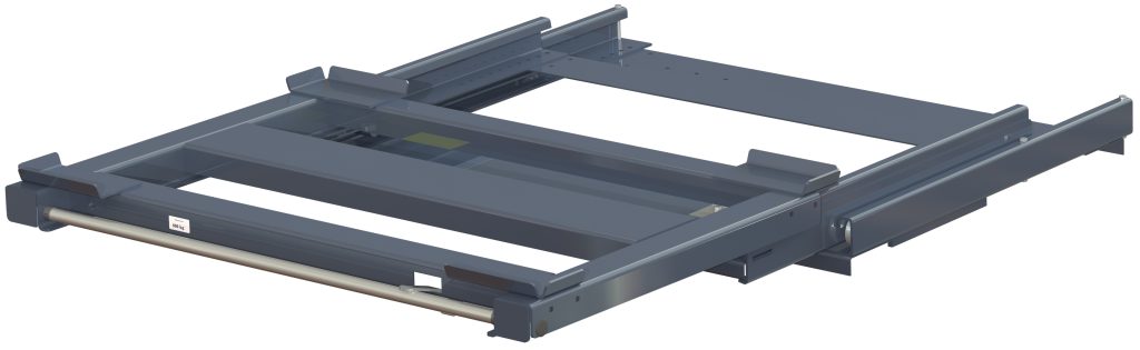Pull-out unit for pallet rack with 100% extension, 800 kg load capacity ...