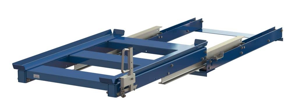 Pull-out unit for pallet rack with 100% extension ,1000 kg load ...